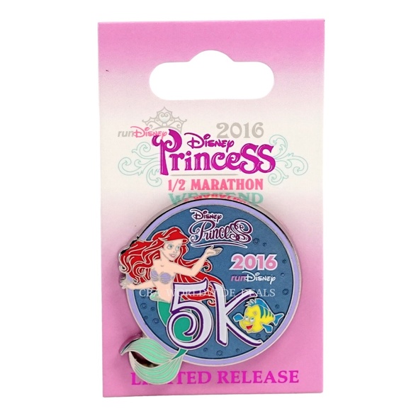 Disney | Other | 26 Disney Rundisney Disney Princess 12 Marathon 5k Pin ...